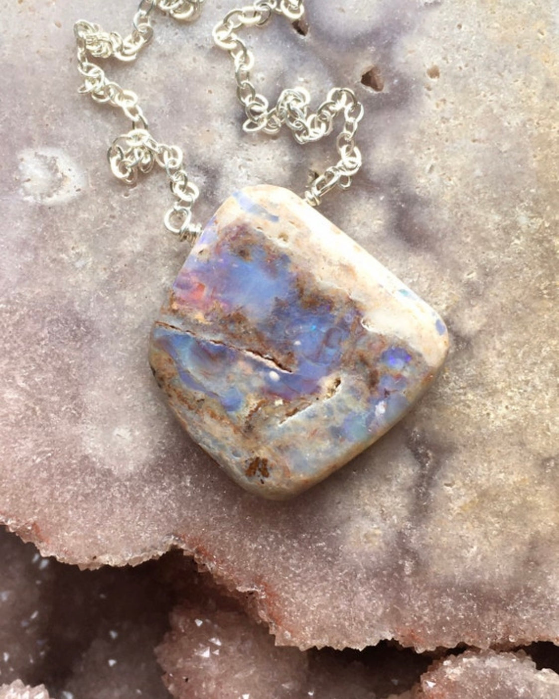 Opal Necklaces – Catching Wildflowers
